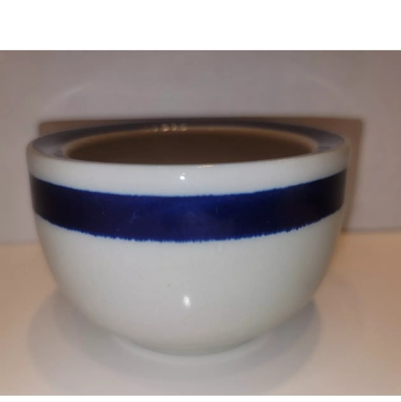 Arabia | Dining | Vintage Arabia Blue Rimmed Small Stoneware Bowl ...